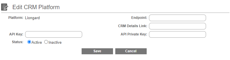 Liongard Integration Setup - 1Stream